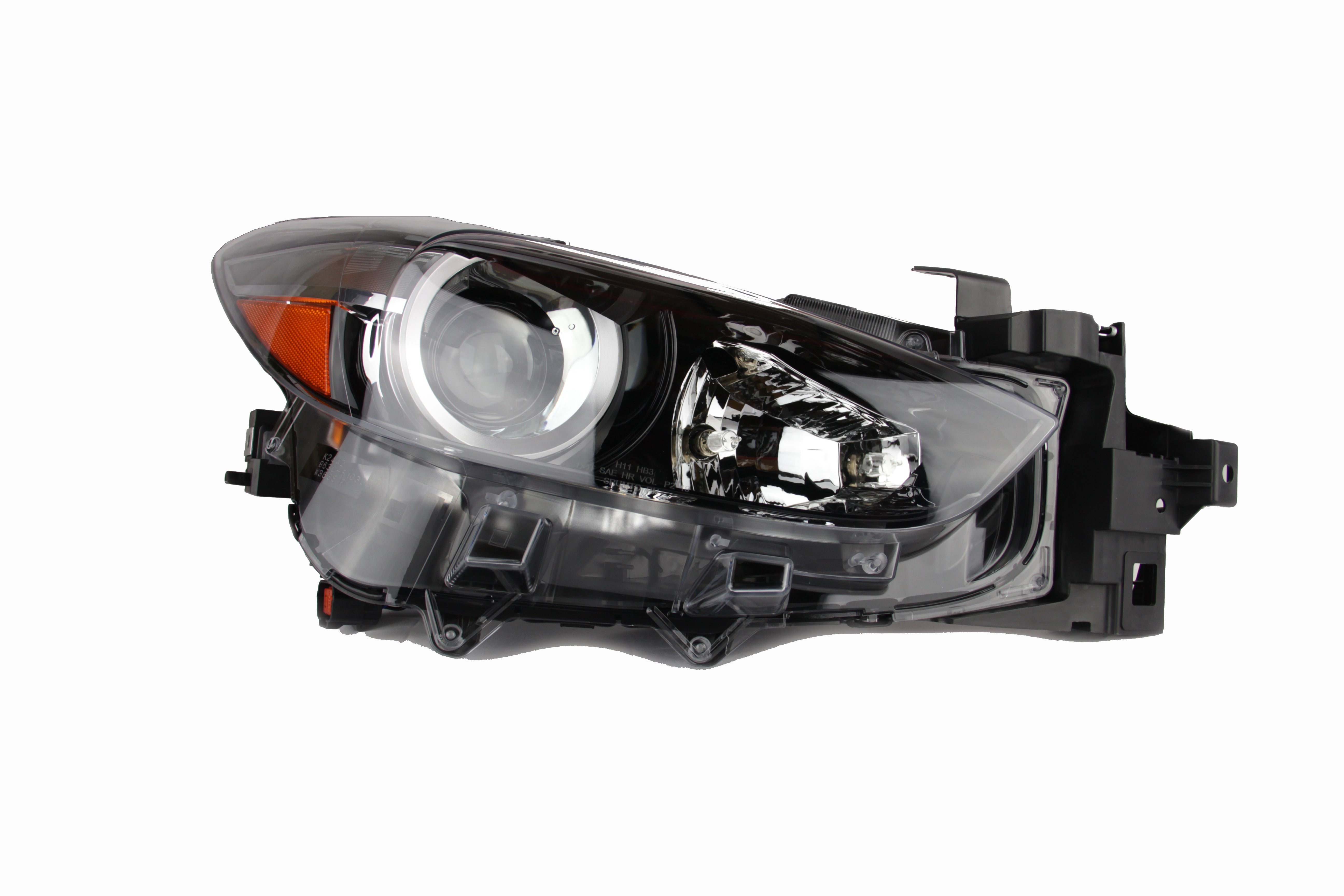 New Halogen Right Headlamps fits 2017-2018 Mazda 3 MA2519175, BABF510K ...