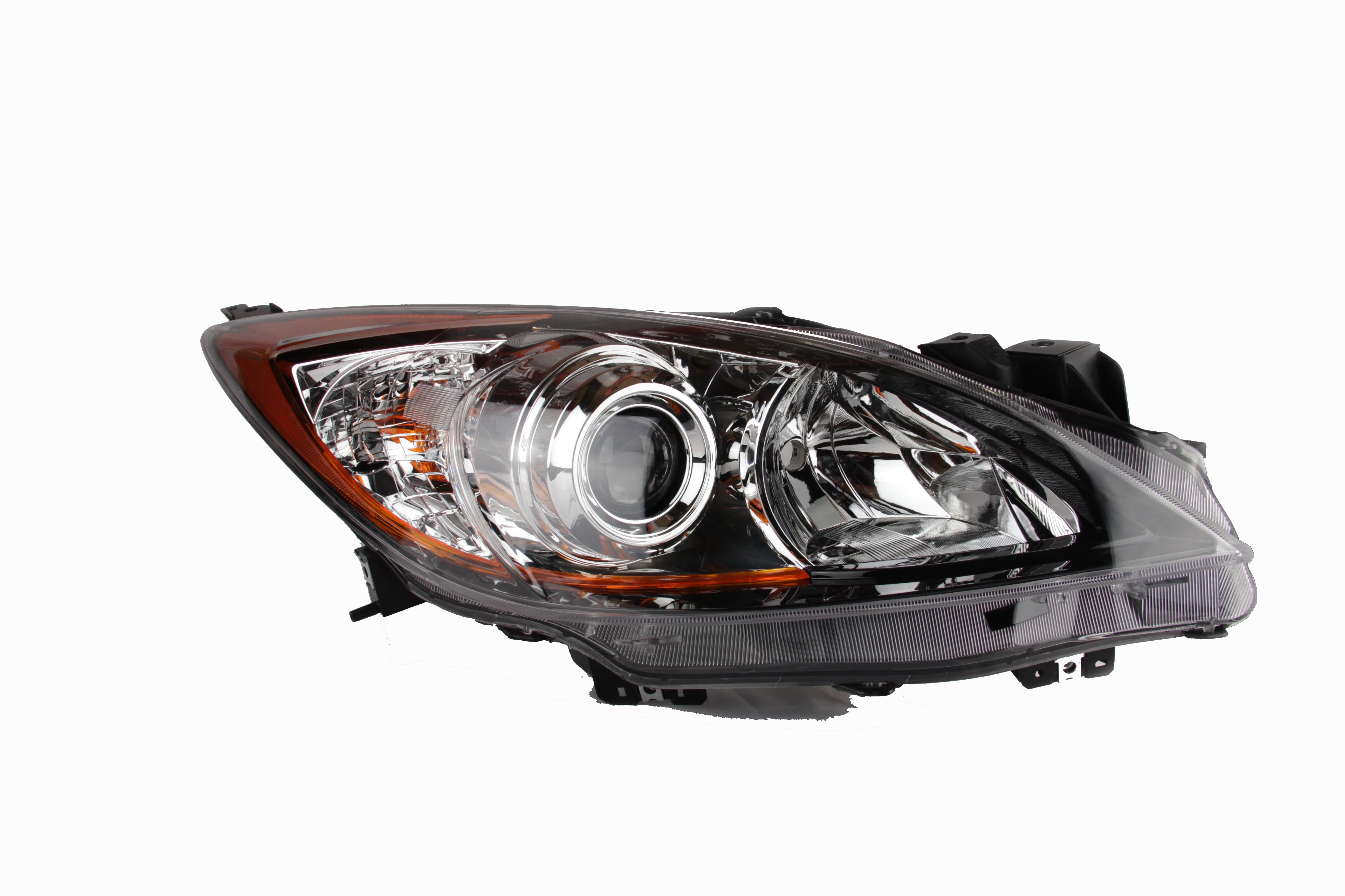 New RH Halogen Projector Headlight Assembly fits 2010-2013 Mazda 3 BBM ...